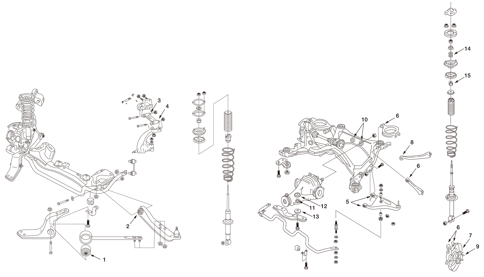 NISMO | NISMO PARTS CATALOGUE | Reinforced Bush Application Chart [for ...