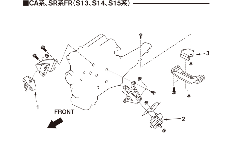 NISMO | NISMO PARTS CATALOGUE | Reinforced Engine Mounts/強化エンジンマウント