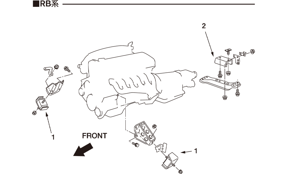 NISMO | NISMO PARTS CATALOGUE | Reinforced Engine Mounts/強化エンジンマウント