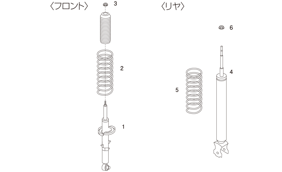 NISMO | NISMO PARTS CATALOGUE | S-tune Suspension Kit Repair Parts/S-tuneサスペンションキット補修品